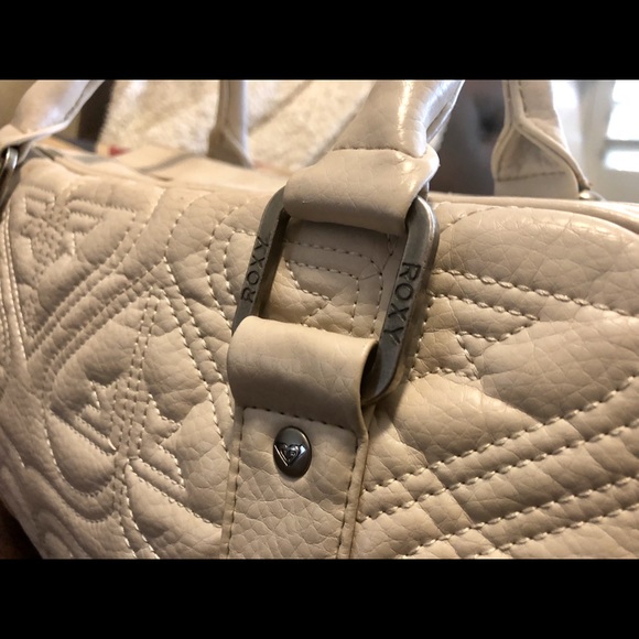 Roxy | Bags | Roxy Cream Colored Tote | Poshmark